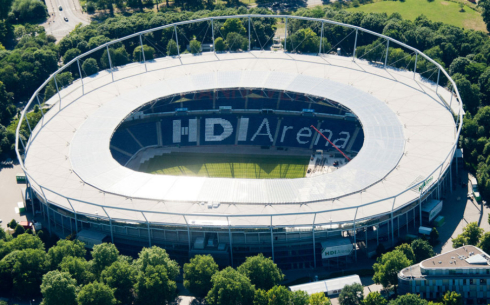 HDI-ARENA (Hannover): levantado en 1954, es la casa futbolística del ...