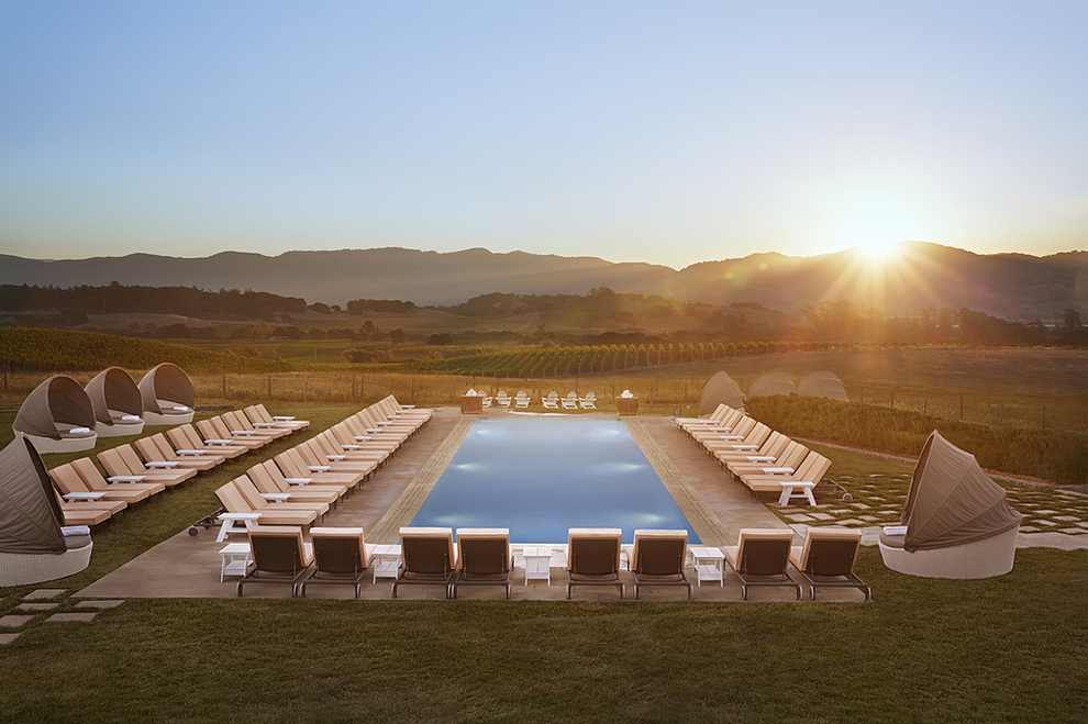 (1/2) The Carneros Inn (Napa Valley, Estados Unidos) | Fueradeserie ...