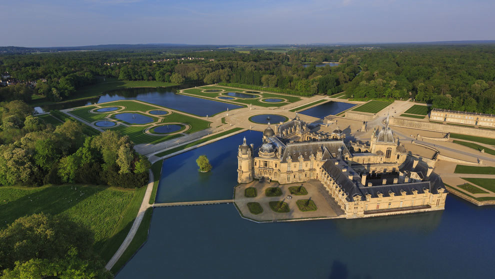 El castillo de Chantilly, que cuenta con la segunda colección de ...