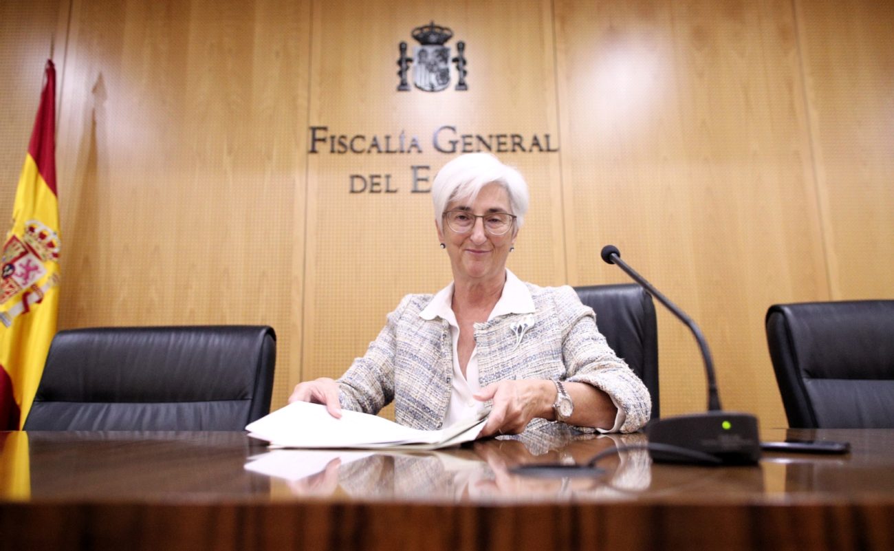 La Fiscal General del Estado, María José Segarra, comparece ante los ...