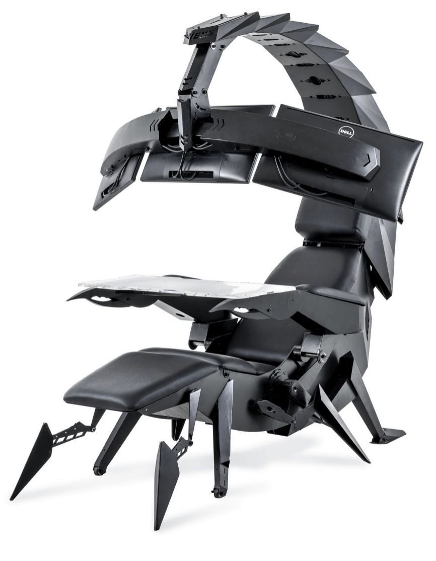 18. Scorpion Computer Cokpit, de Cluvens | Fueradeserie/arquitectura