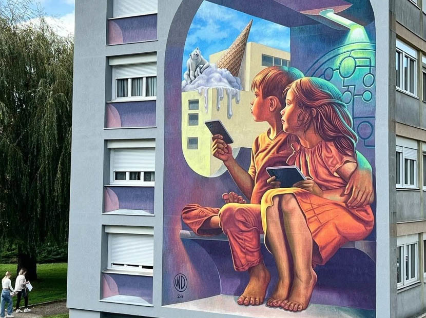 "Melting Point", de Wild Drawing. Aurec-sur-Loire, Francia. - Foto 5 de 18