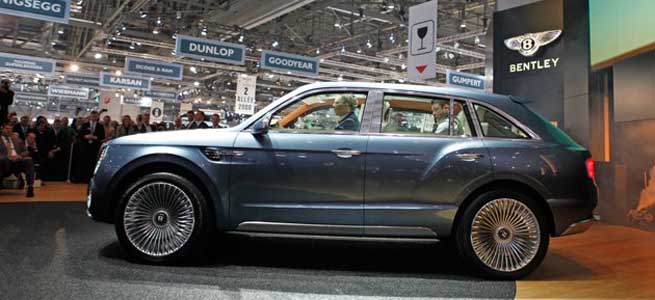 Bentley invertirá 941 millones para el SUV que llegará en 2016,Motor ...